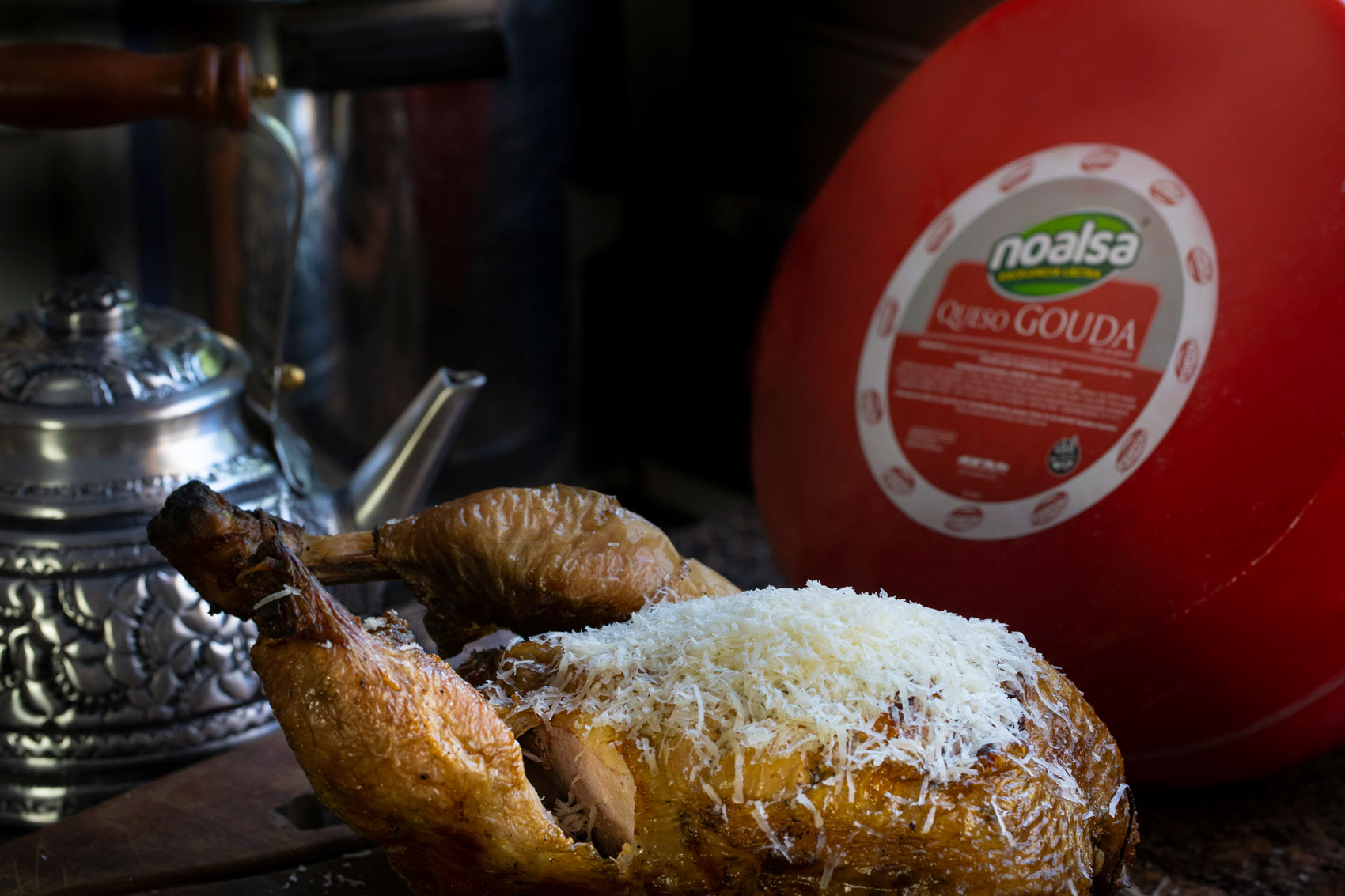 Pollo al gancho gratinado - Noal SA